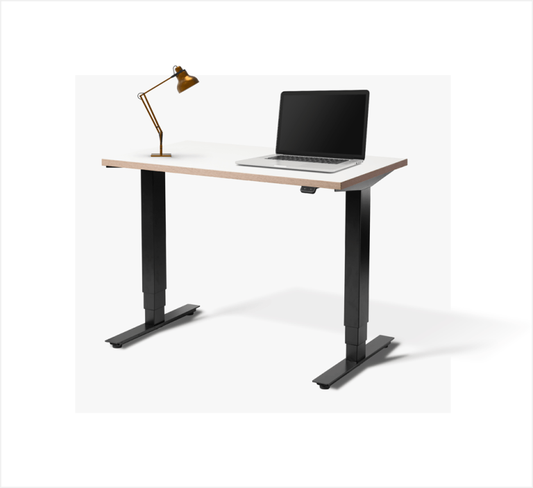HD2 Mini Height Adjustable Desk: Naturals Collection By HADO
